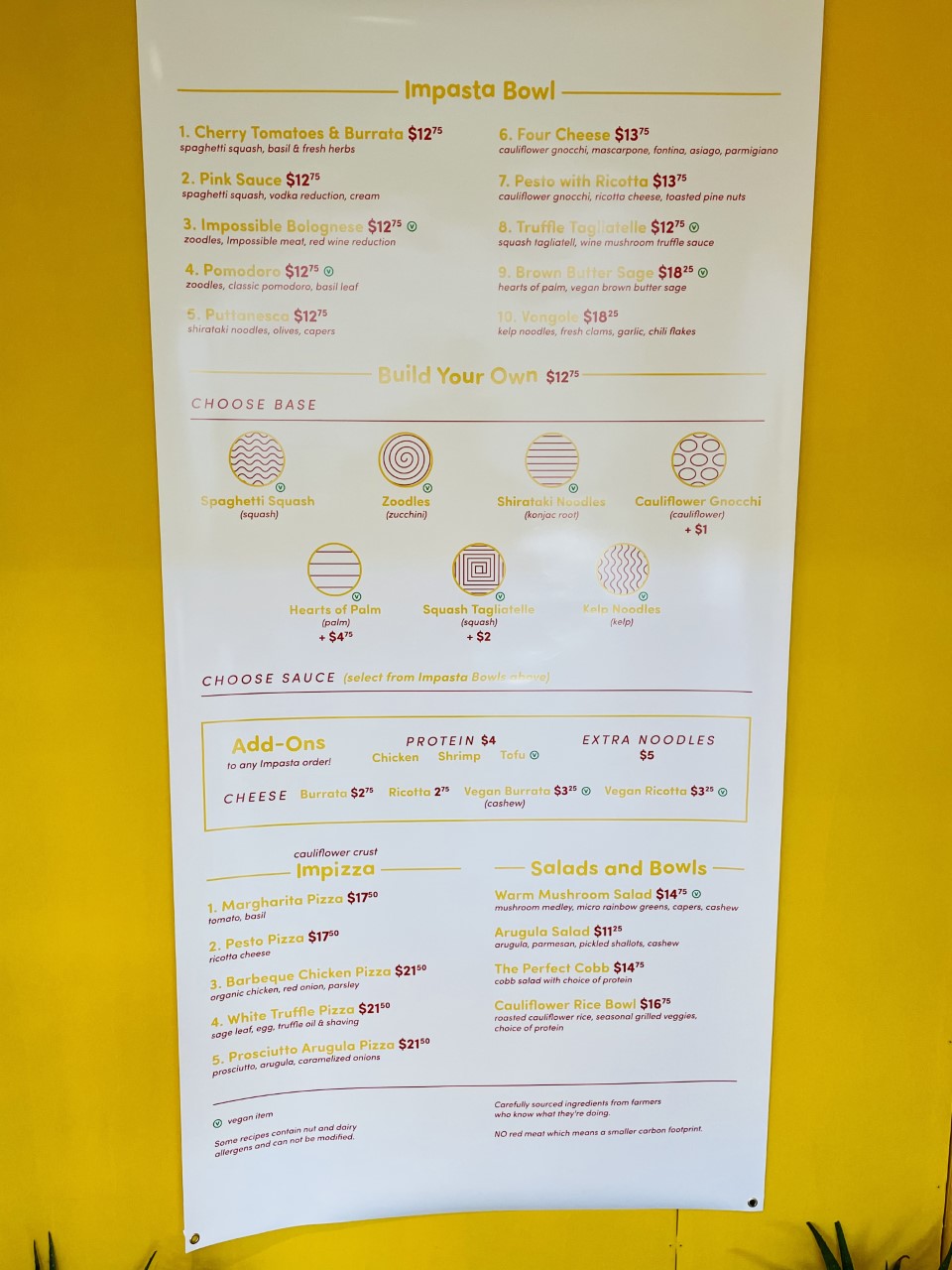 Impasta: The Healthiest Pasta In LA (Beverly Hills) - Mariana in LA