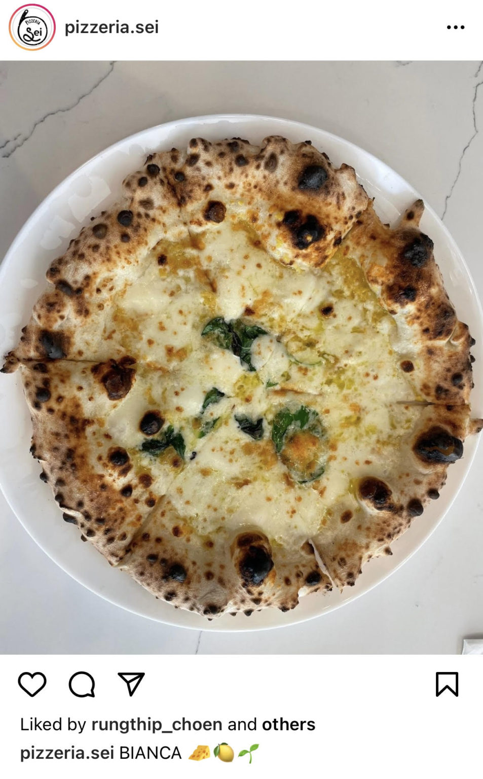 Pizzeria Sei Is Officially One of the World’s Best Pizzas - Mariana in LA