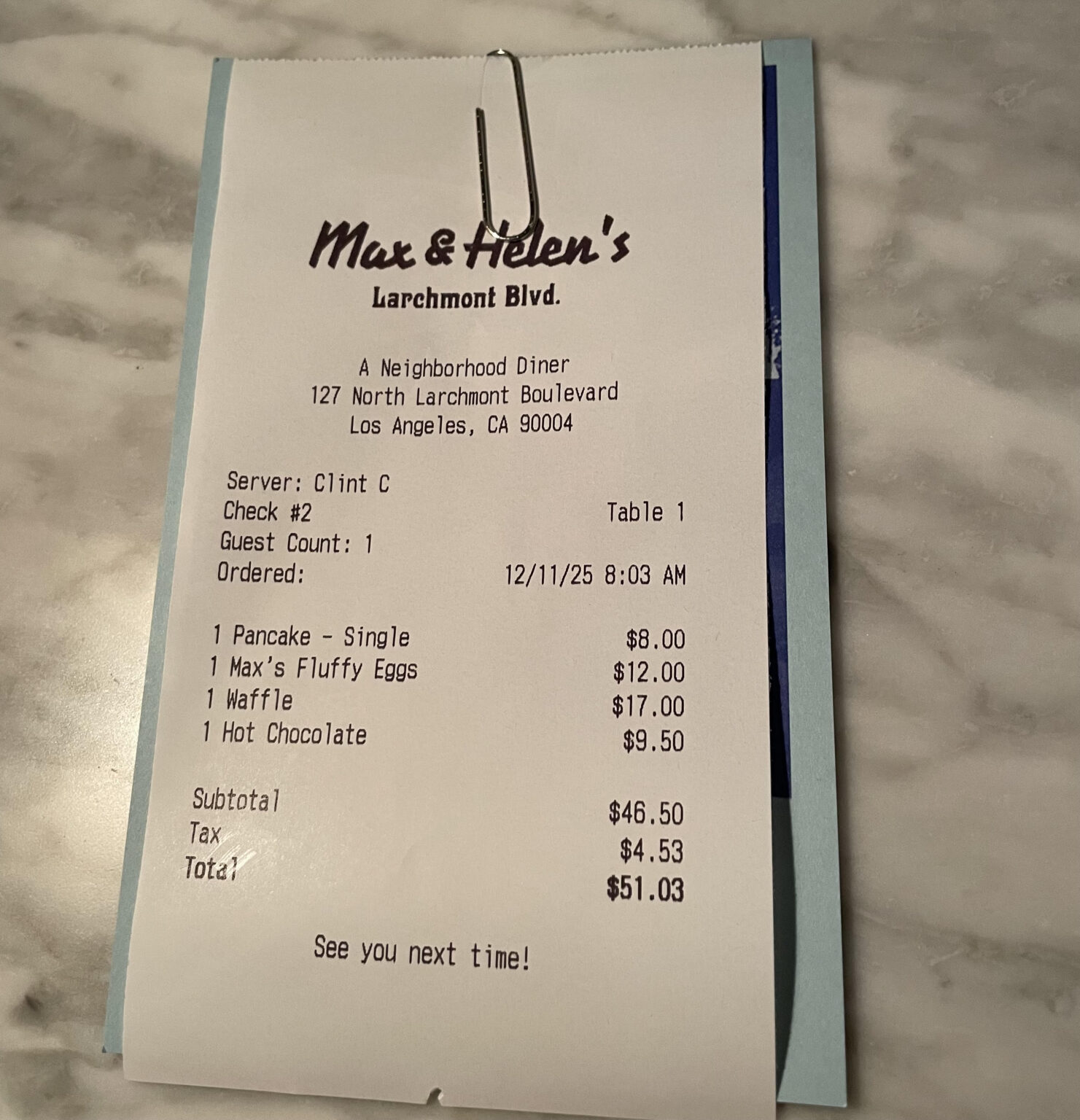 Max & Helen's - Inside LA's New Viral Diner - Mariana in LA