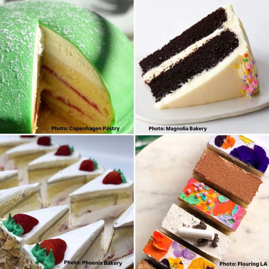 The Best Cake Slices in LA - Mariana in LA